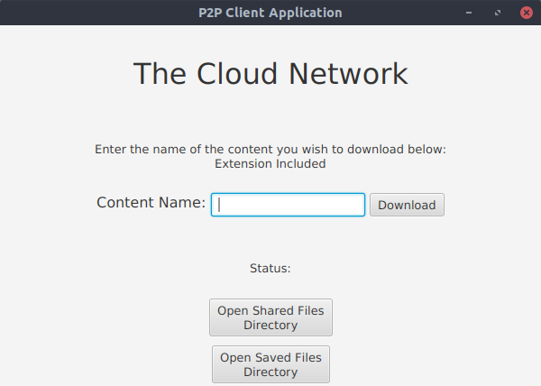 Peer-to-Peer File Sharing Application | P2P-Networking